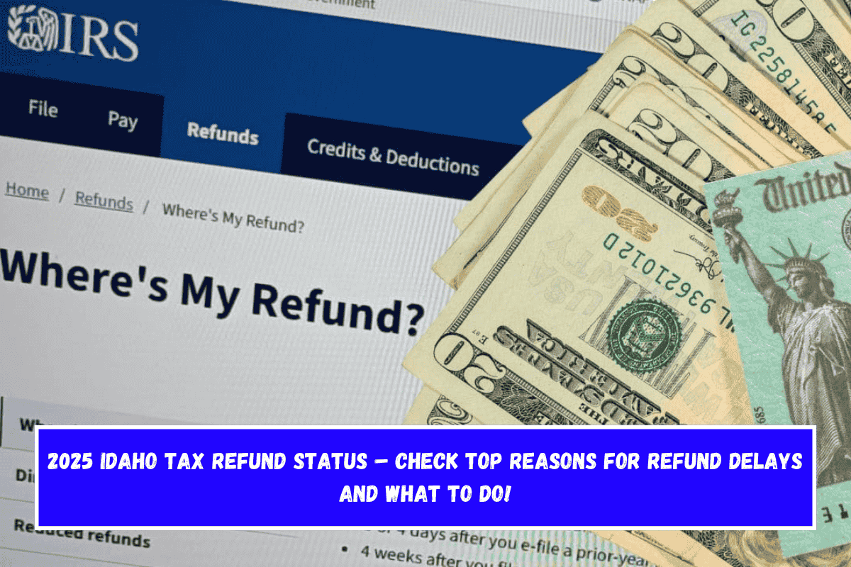 2025 Idaho Tax Refund Status – Check Top Reasons for Refund Delays and ...